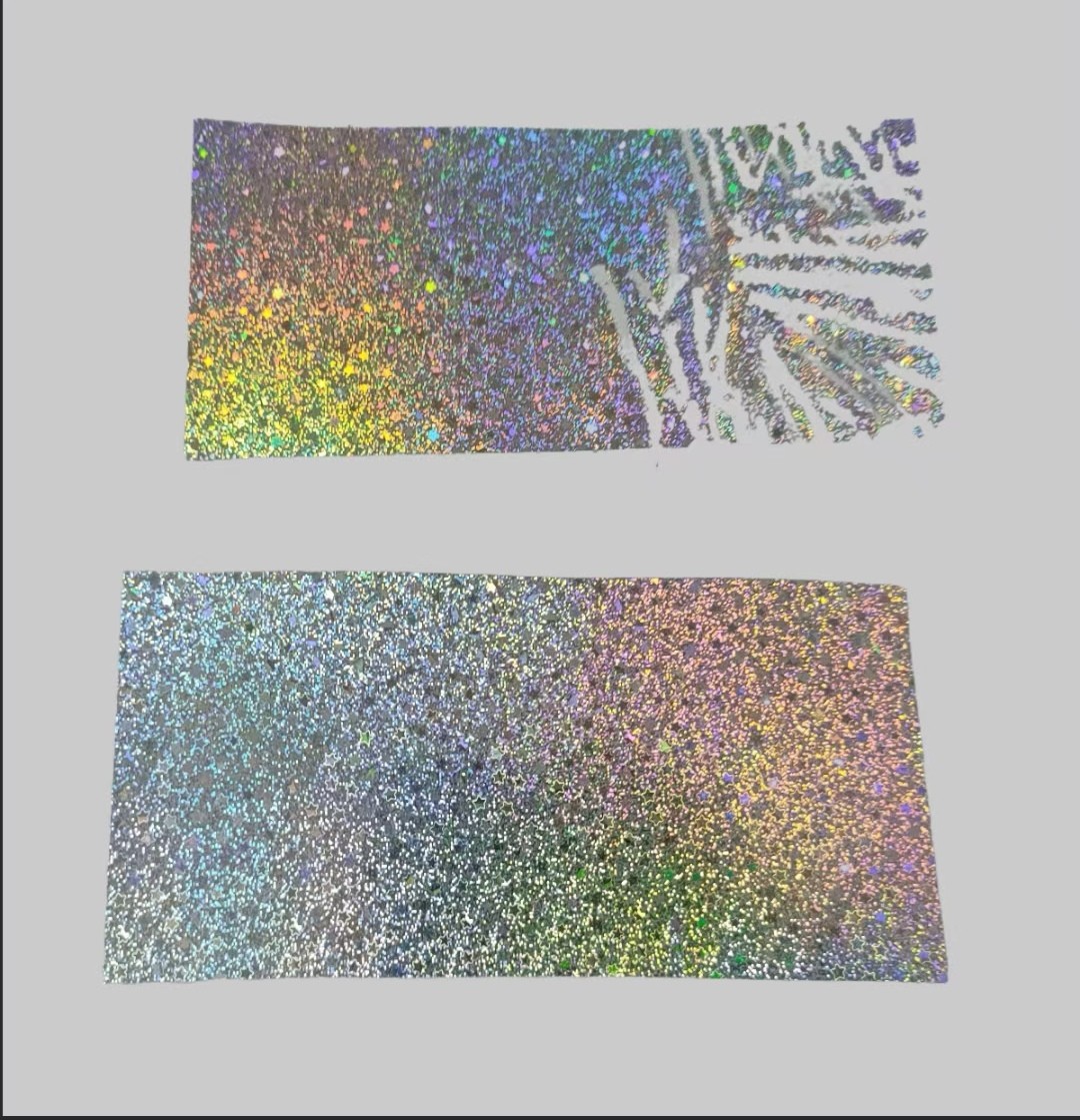 Holographic Film Destructive Label Material Fragile Sticker Paper