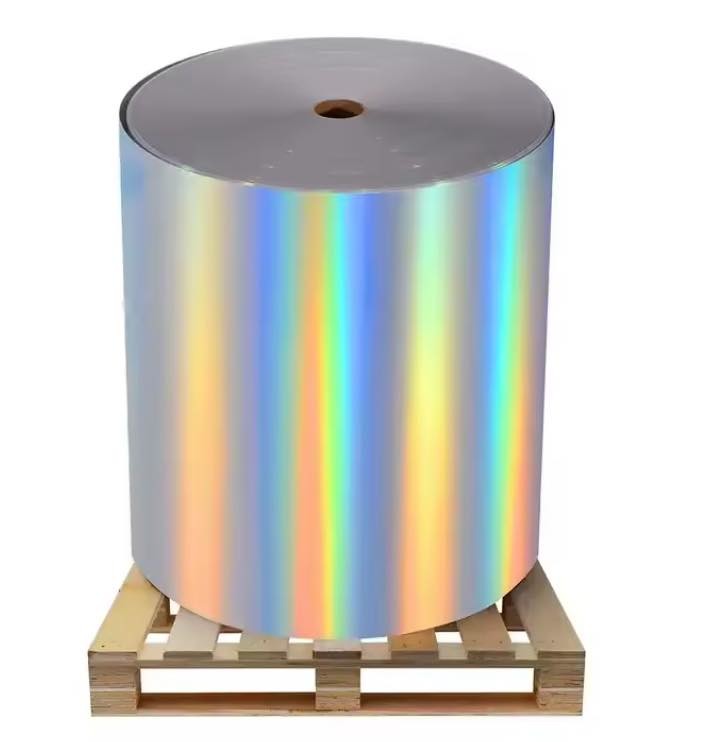 Adhesive Holographic Film Adhesive Labelstock Adhesive Film WG4733 with ...